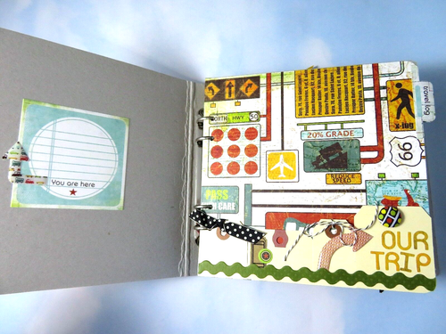 Handmade Travel Journal Scrapbook Mixed Media 19 Pages One Of A Kind 4 ...