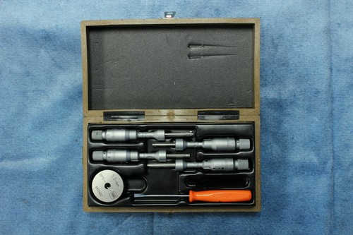 00813409 TESA micro Three Point Internal Micrometer Set 3.5-6.5 mm X ...