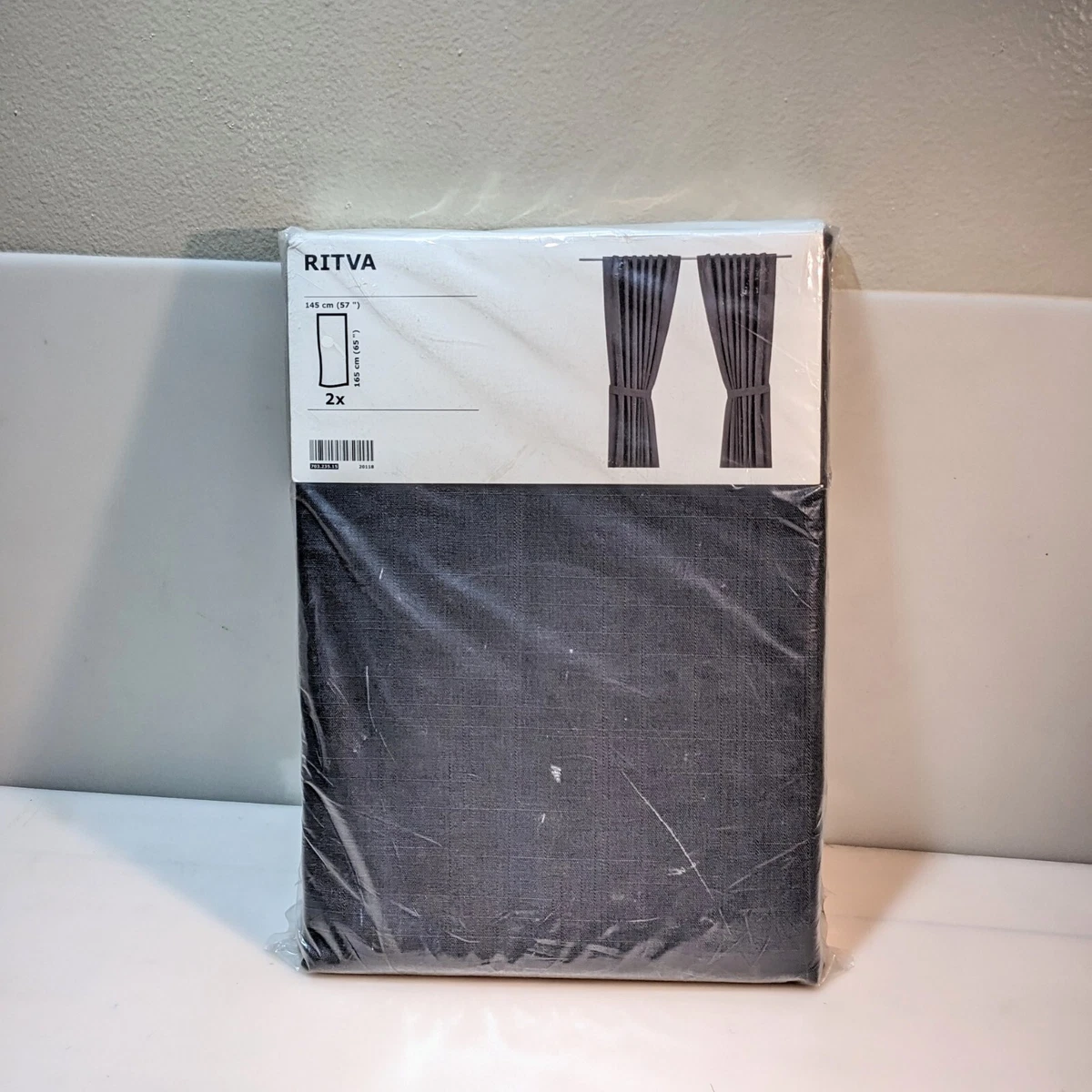 Ikea Ritva Curtains Gray