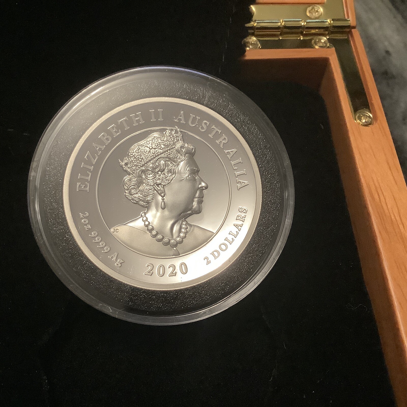 Total 3 Australia 2019 Double Dragon & 2020 Double Pixie Silver Proof ...