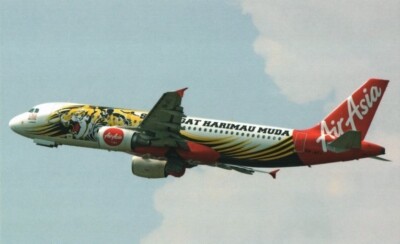Air Asia Airbus A320 9M-AFI "Semangat Harimau Muda cs" @ Kuala Lumpur ...