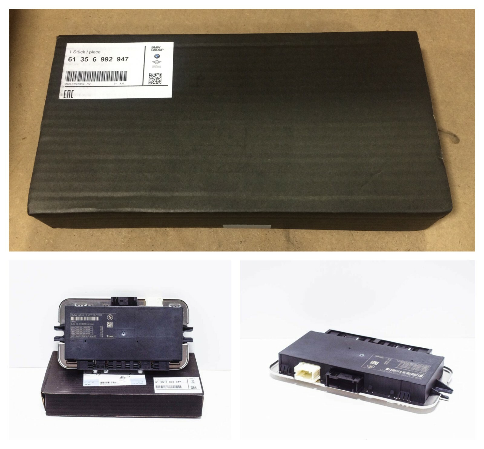 GENUINE BMW 5,6,7 Series X3 X4 F10 Footwell Module ECU 61356992947 ...