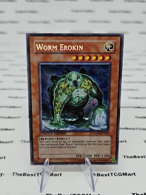 NM Worm Erokin - HA01-EN021 - Secret Rare - Limited Edition - yugioh | eBay