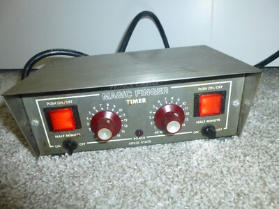 Vintage Prince Castle Magic Finger Timer Model 726 Tested Working | eBay