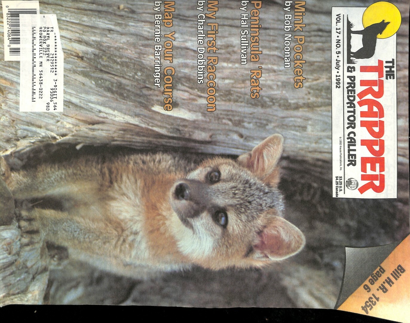 Trapper and Predator Caller, July 1992 | eBay