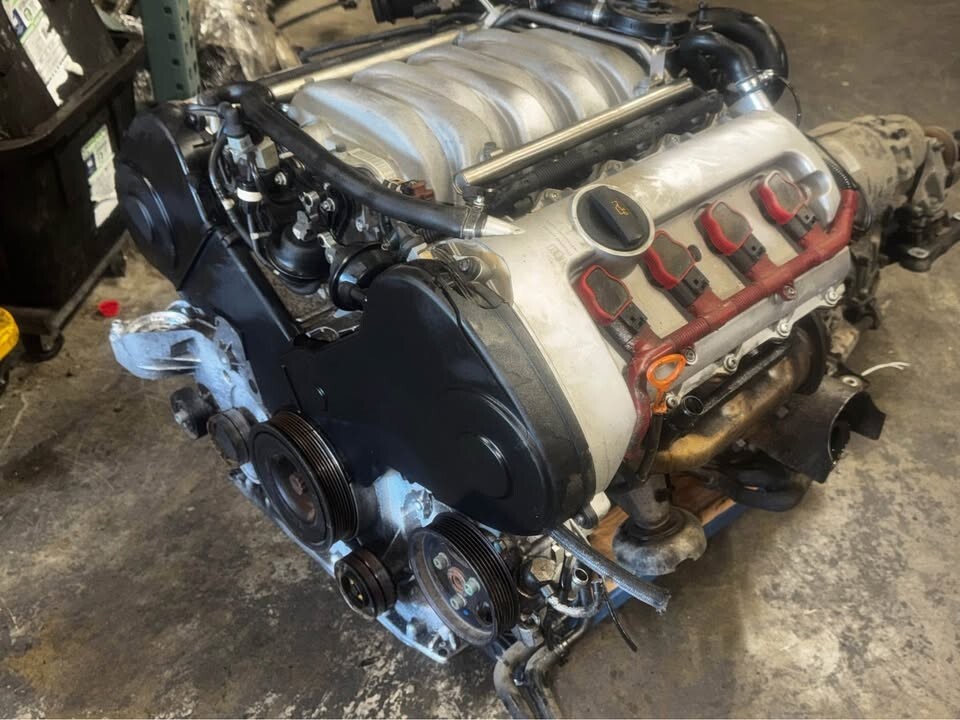 Engine ID BFM 2003 2004 2005 2006 AUDI A8 4.2L Gasoline Motor 8 ...