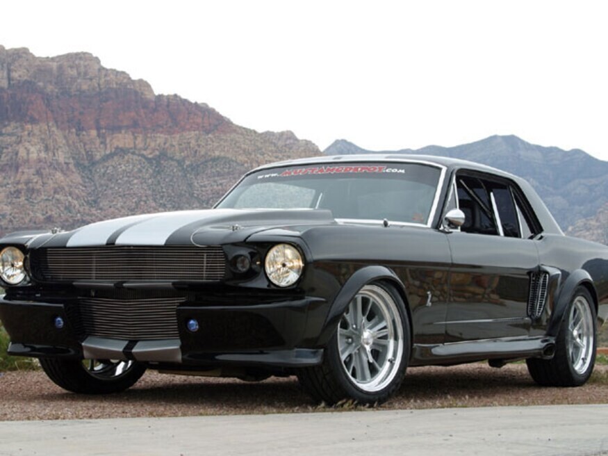 1965 1966 MUSTANG E2 UPPER NOSE RESTOMOD (FITS STOCK HOOD) | eBay