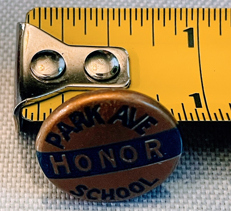 Park Ave Honor Sch Button Pettibone Cincinnati/2 Waterbury Connecticut ...