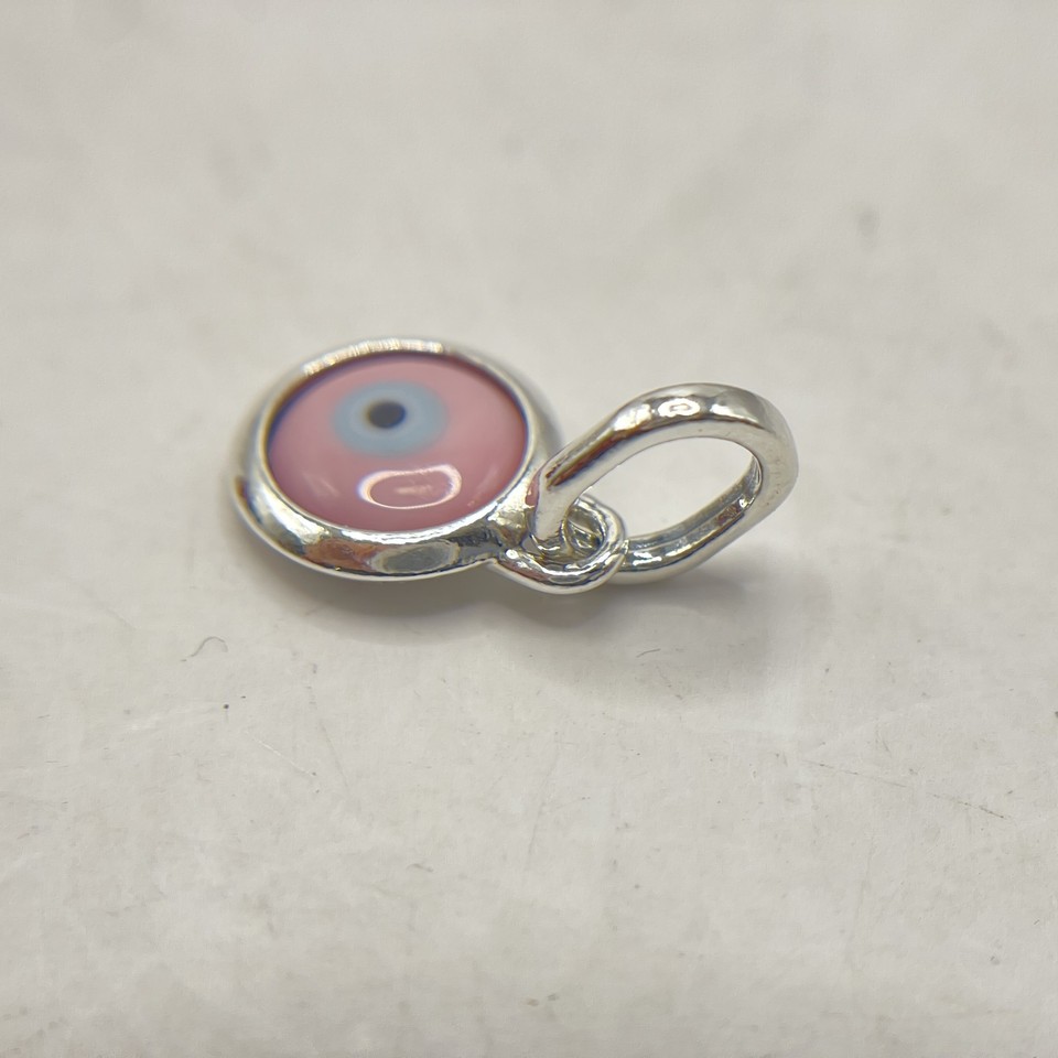 Pandora Womens Evil Eye Murano Glass Mini Dangle Charm 925 Sterling ...