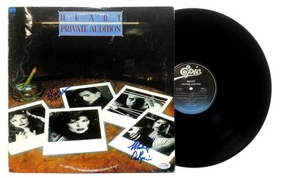 Heart Signed X2 Autographed Private Audition Record Album LP ACOA | eBay