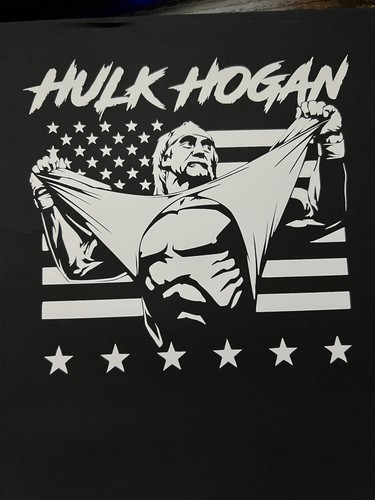 Hulk Hogan Vinyl Decal Sticker Window Sticker Hollywood Hogan Cup Decal ...