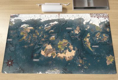Magic the Gathering MTG Playmat Dominaria Map TCG CCG Card Game Mat ...