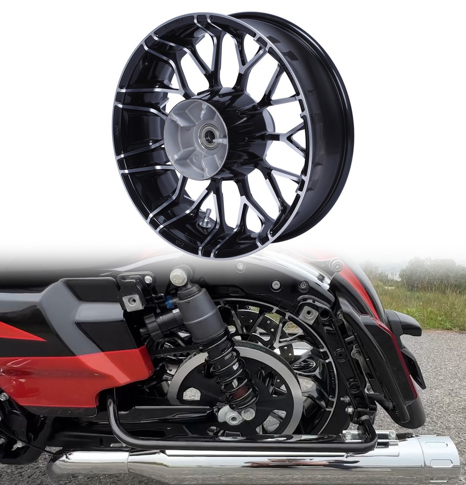 21" Front 18" Rear Wheel Rim For Harley Touring Street Glide Road King ...