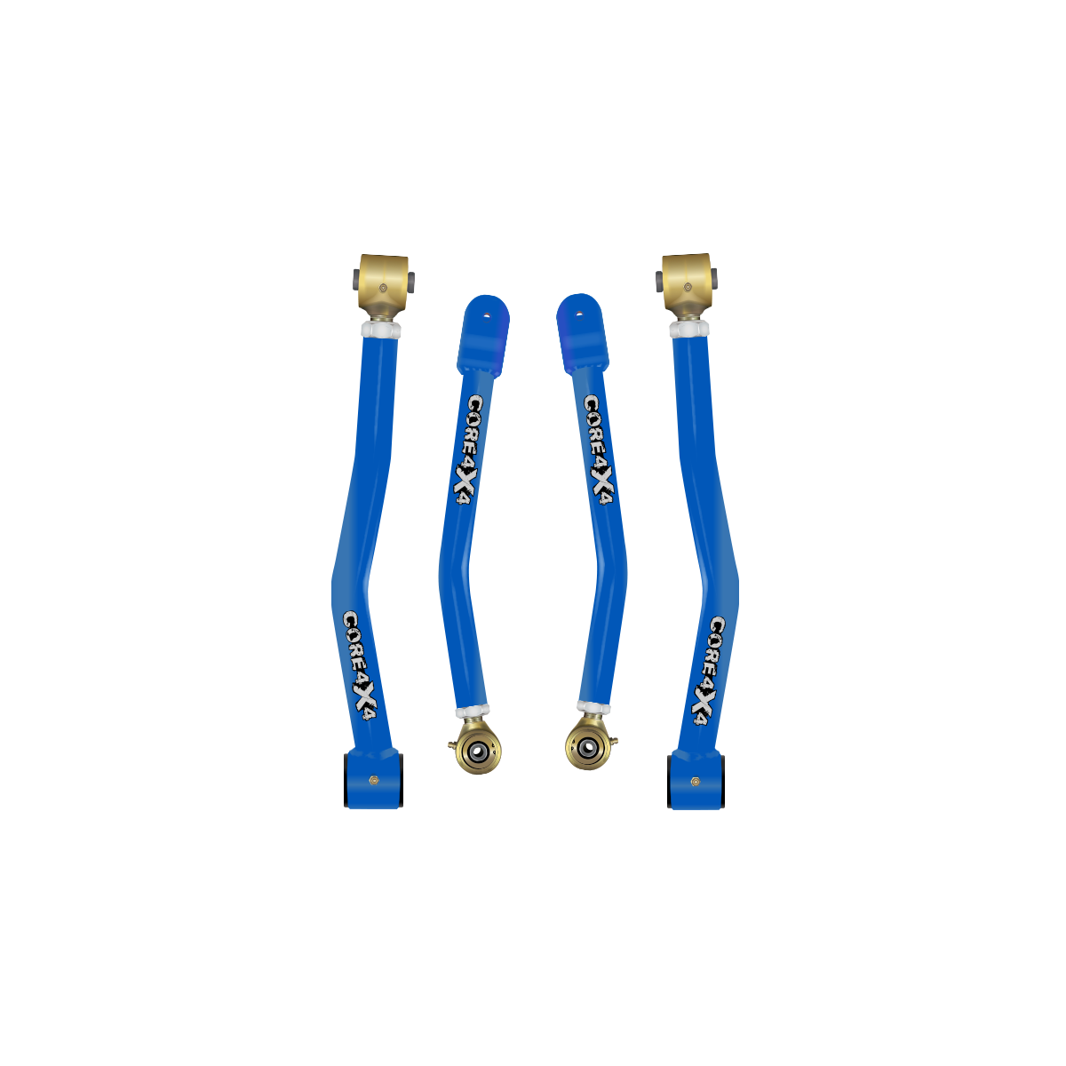 CORE 4X4 4pc Front Set Adjustable Control Arms Fits Jeep Gladiator JT ...