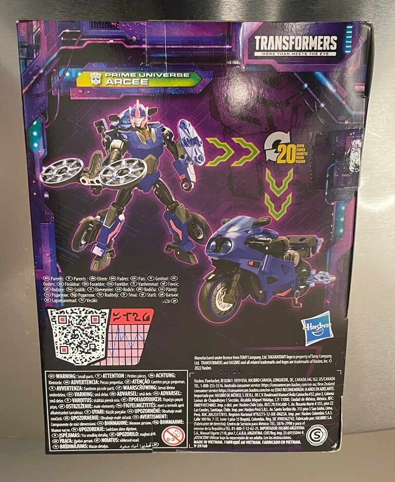 Transformers Legacy Collection Deluxe Prime Universe Arcee Hasbro ...