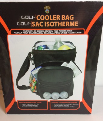 Golf Cooler Bag Club Champ Holds Snack, Drinks, Balls, Tees,Cell; Holds ...