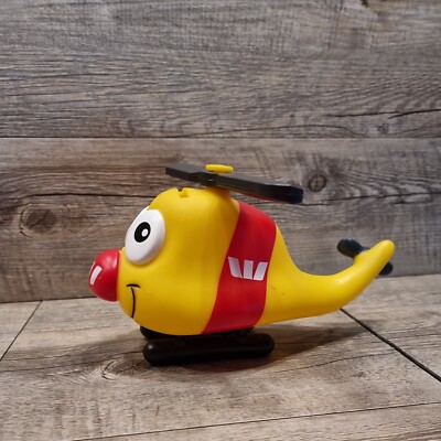 Westpac Bank Yellow Helicopter Money Box | eBay Australia