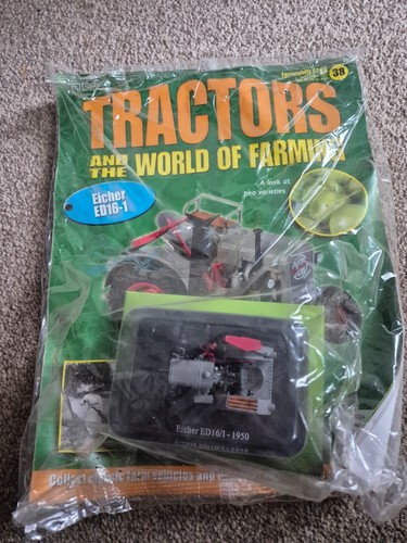 1/43 HACHETTE UNIVERSAL HOBBIES TRACTOR WORLD OF FARMING 1950 EICHER ...