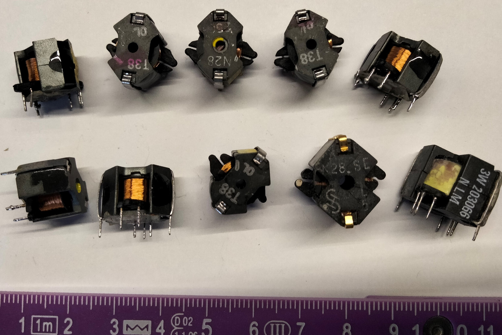 10 x diverse HF Spule, HF Übertrager, Ferrite Kern " Mod A1 " / LF 6 | eBay