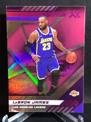 2020-21 Chronicles XR LeBron James PINK #289 Los Angeles Lakers ...
