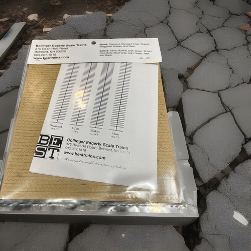 Ho Scale Best Diamond Cut Shingles Light Green 3051 Approximately 18 ...