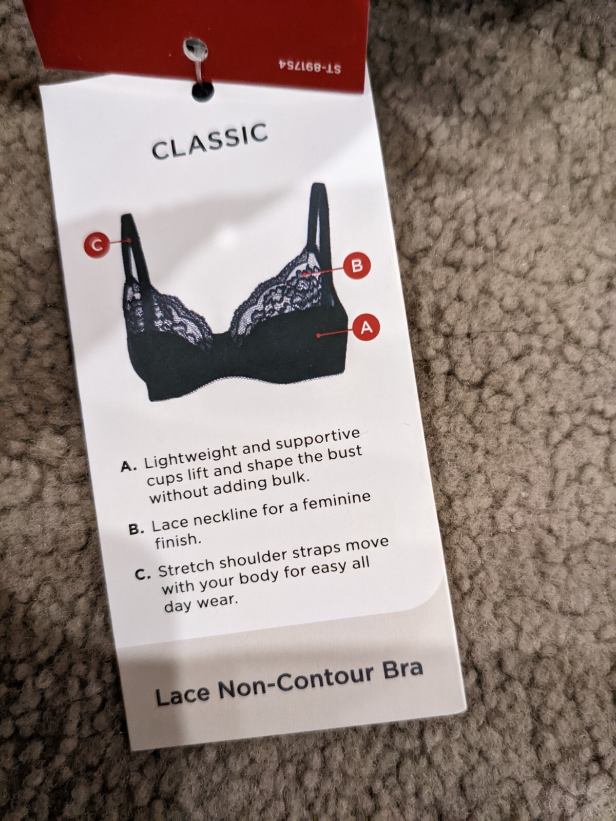 NEW Size 14D Berlei Classic Lace Non-Contour Underwire Bra Black | eBay ...