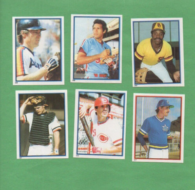 1983 Topps Baseball Sticker Set 6 Sticker Lot - PERKINS / TRILLO ...