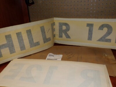 Aircraft Decals HILLER 12E | eBay