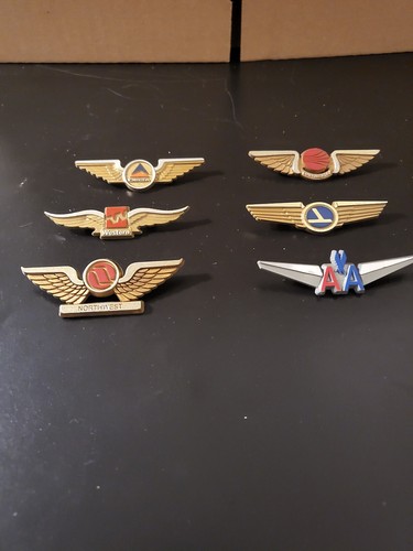 Plastic Junior Pilot Kiddie Wings -- Various U.S. Carriers | eBay