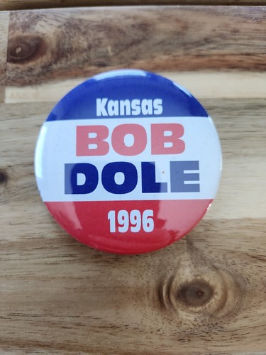 Vintage Bob Dole Republican Presidential Senator Kansas Campaign Pin ...