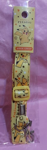 Pokemon Pikachu adjustable neck strap lanyard chain from Japan new | eBay