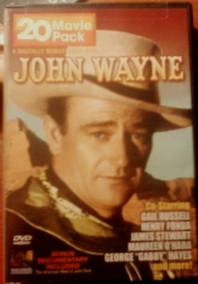 John Wayne 20 Movie Pack (4 Disc Pack) (DVD, 2005, 4-Disc Set ...