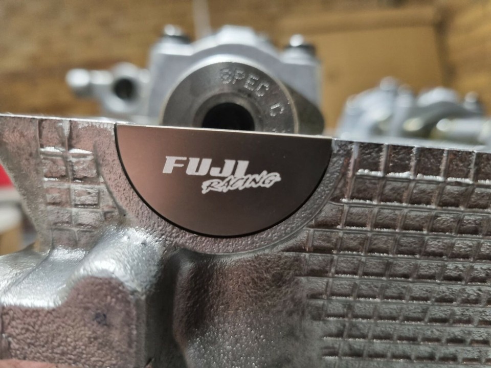 Fuji Racing Billet Aluminium High Temp Half Moon Seals Fit Subaru EJ20 ...