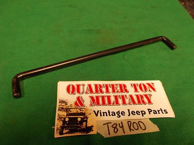 1941-1945 Willys MB Ford GPW Clutch Rod T84 Fits jeep with T84 ...