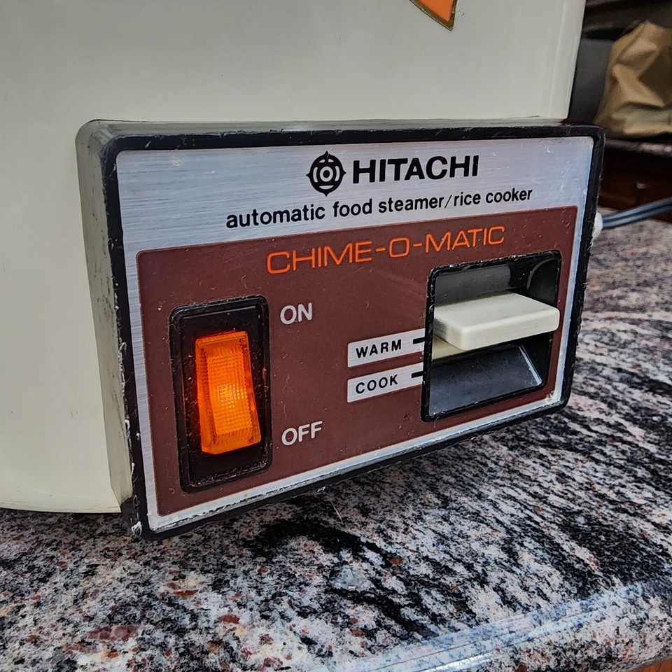 Vintage Hitachi Chime-O-Matic Automatic Food Steamer/Rice Cooker Model ...