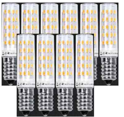 10 X LED Corn Light Bulb E14 5W 3000K Screw Base Ultra Bright Warm ...