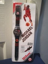Vintage Michael Jordan Chicago Bulls Wilson Action Watch Will Need Batt ...
