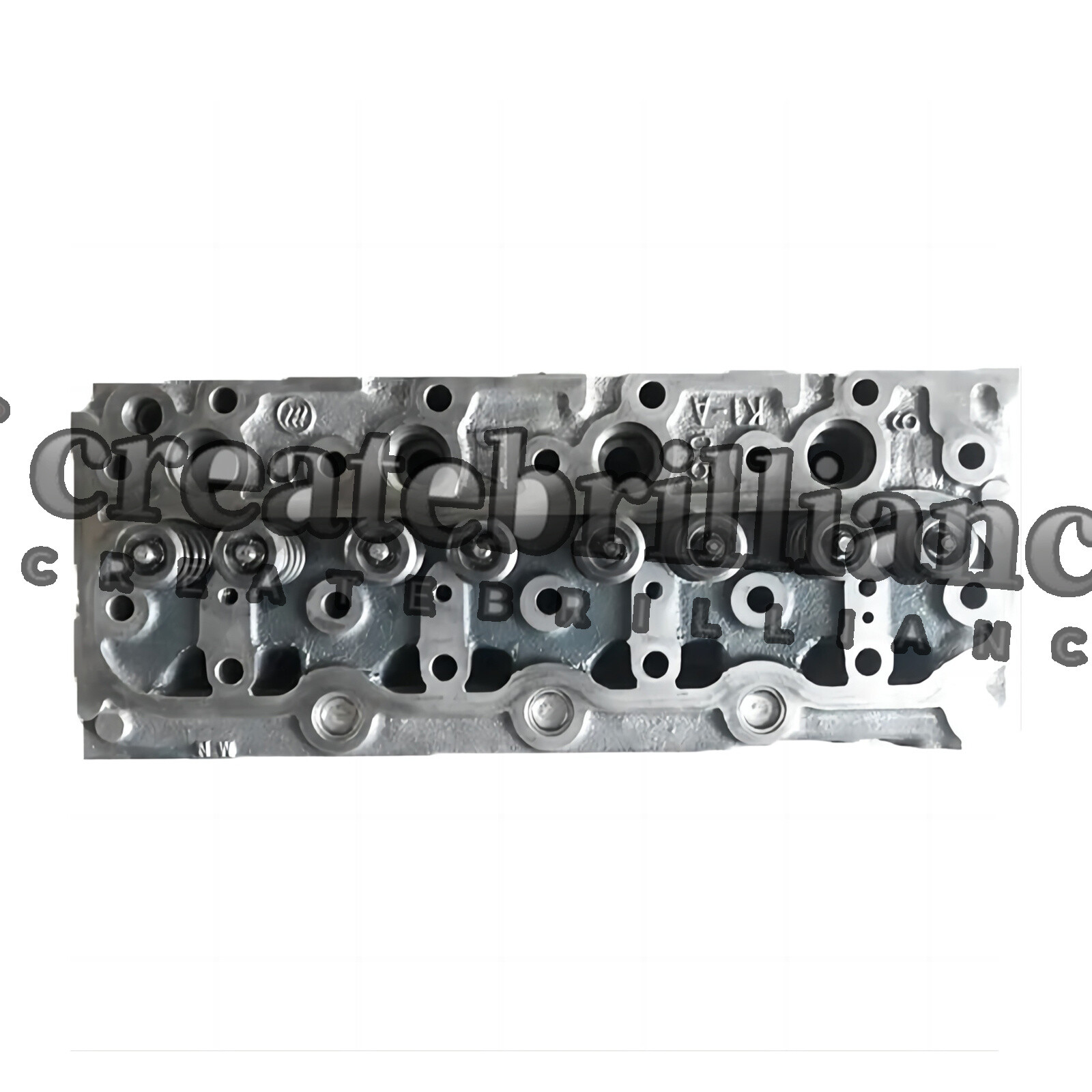 V1200 Complete Cylinder Head for Kubota V1200 Engine B2150 B9200 ...