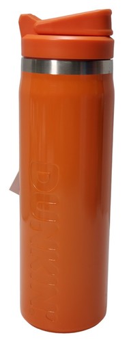 Dunkin Orange Stainless Hydration Water Bottle With Carabiner 24 oz | eBay