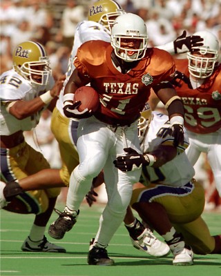 RICKY WILLIAMS 8X10 PHOTO TEXAS LONGHORNS PICTURE NCAA FOOTBALL ROOKIE ...