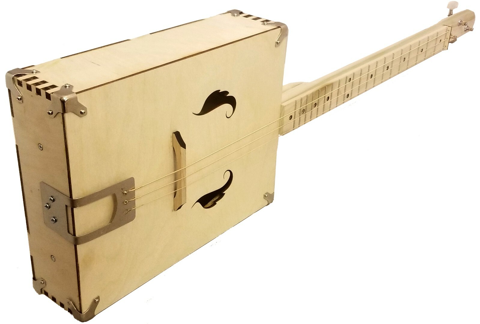 The "Mountain Tenor" 3-string Acoustic DIY Box Guitar Kit - Open GDG | eBay