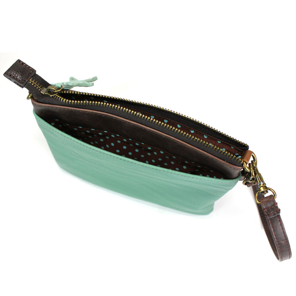New Chala Mini Crossbody TURTLE Bag Pleather Small Purse Teal Green ...