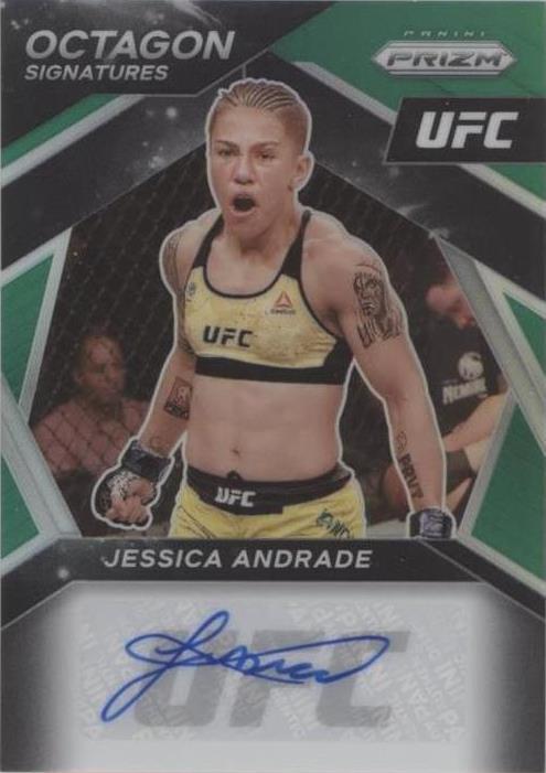 2021 Panini Prizm UFC - Octagon Signatures Jessica Andrade #OS-JAD ...