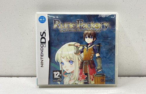 Rune Factory: A Fantasy Harvest Moon - Nintendo DS (CIB, Tested, Import ...