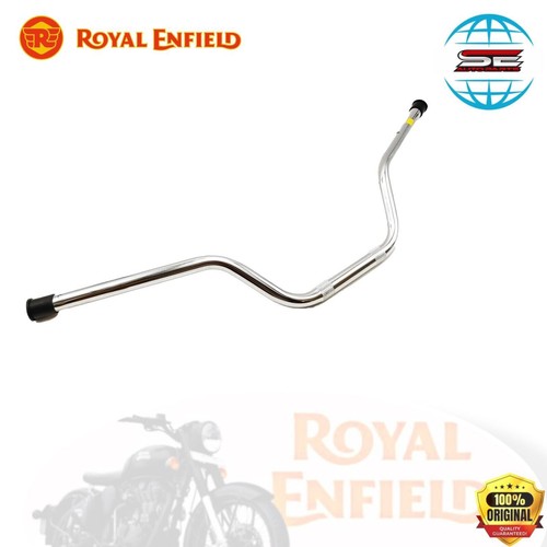 Royal Enfield handlebar complete chrome for meteor 350 (1100224/B) | eBay
