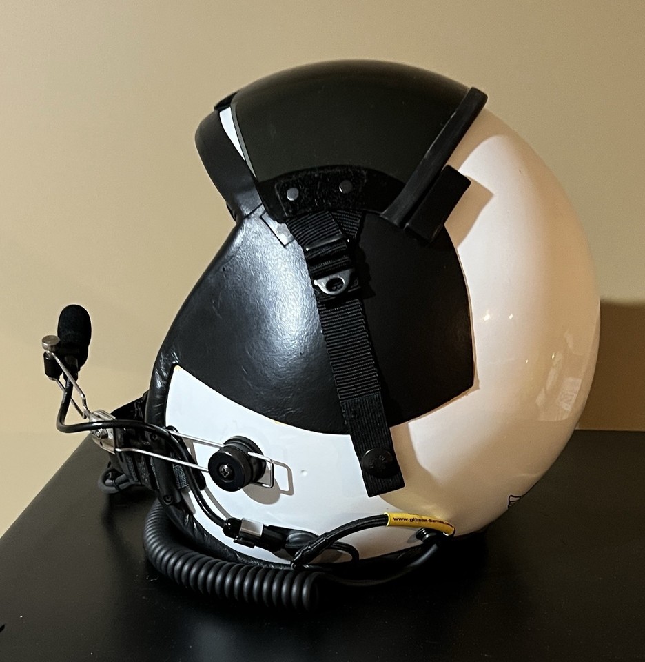 GENTEX HGU-84 PILOT FLIGHT HELMET XL GIBSON & BARNES Civilian ...