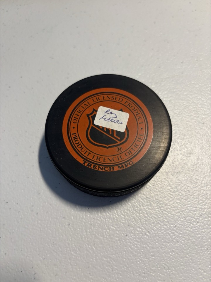 Ray Ferraro Autographed NY Rangers Hockey Puck | eBay