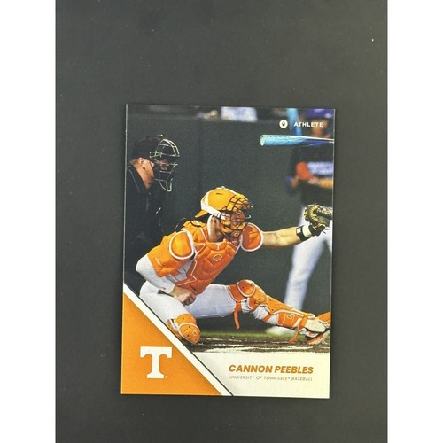 Cannon Peebles 2024 Onit Orange Card #4 Tennessee Volunteers | eBay