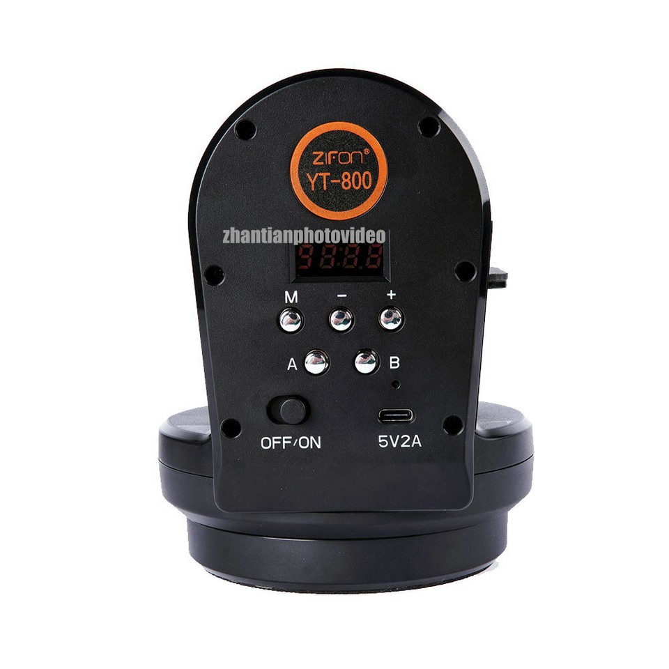 ZIFON YT-800 YT800 Pan Tilt Head Camera Motorized Panoramic Head Remote ...