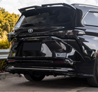 2021-2023 24 25 Sienna Glossy Black ABS Rear Trunk Spoiler Wing Flap ...